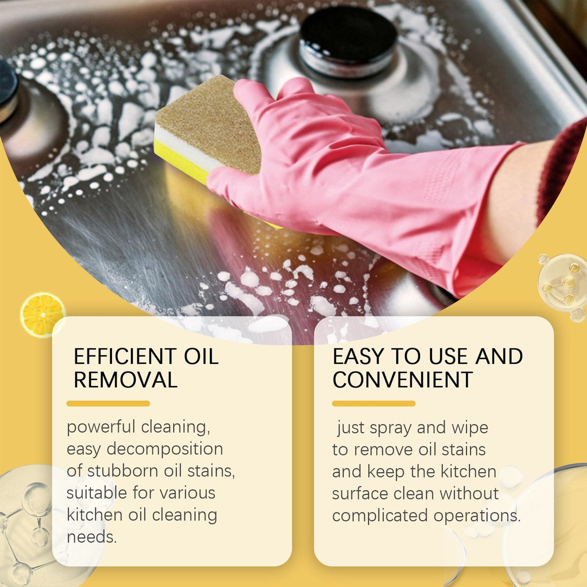 🎁 Multi-Purpose Kitchen Heavy Oil Cleaner Spray🔥2025 Kitchen Hot Sale 🔥 ...