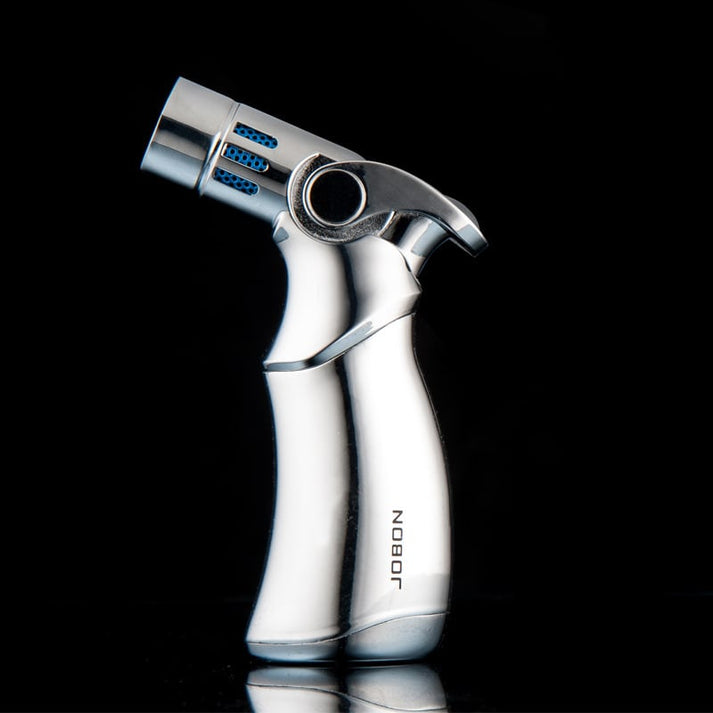 Windproof straight torch blue flame lighter – njsgqw
